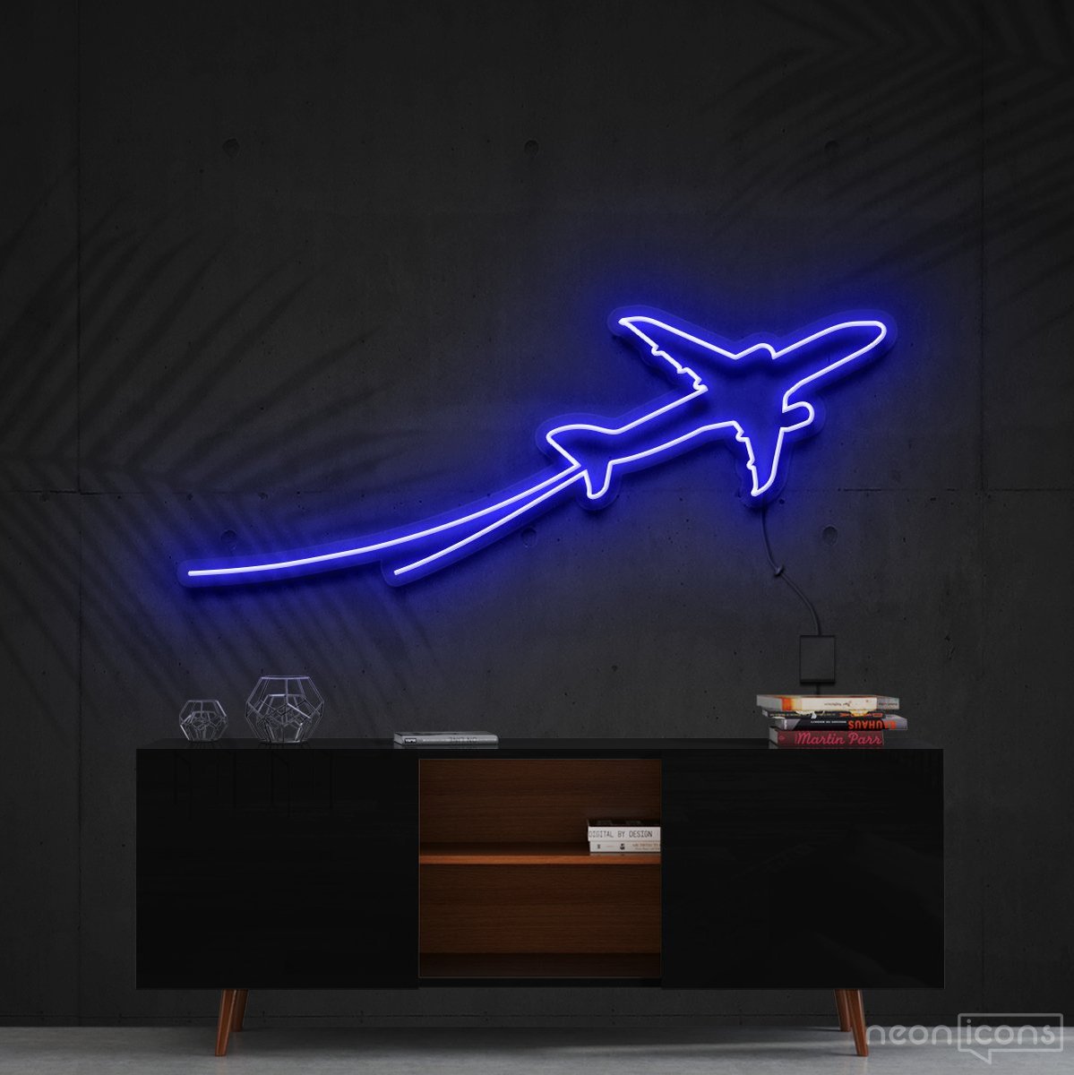 "Airplane Take Off" Neon Sign