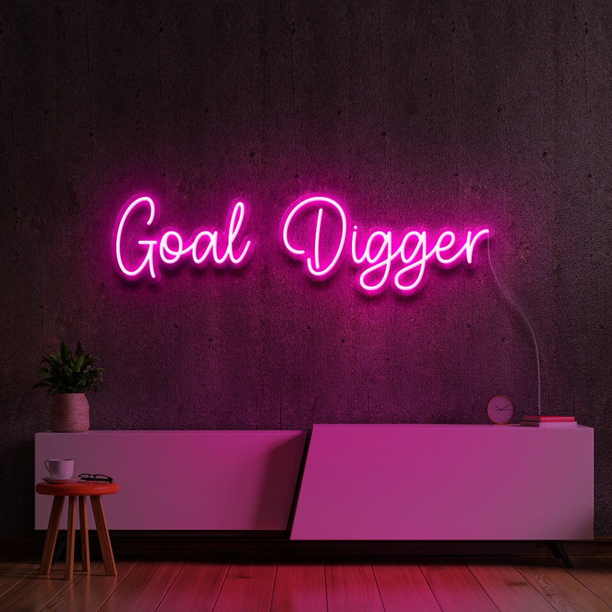 "Goal Digger" Neon Sign