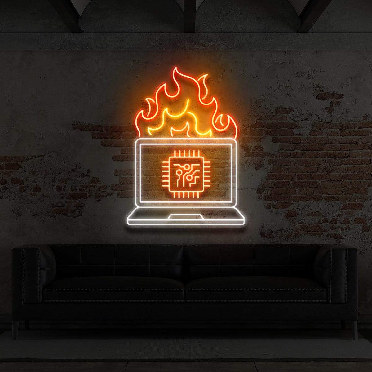 "It's Broken Digital" Custom Neon Sign