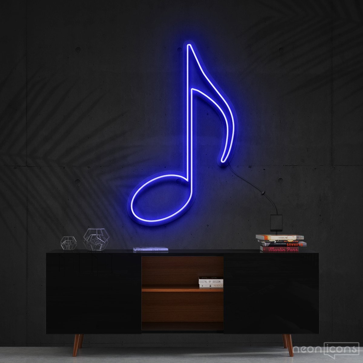 "Musical Note (Quaver)" Neon Sign