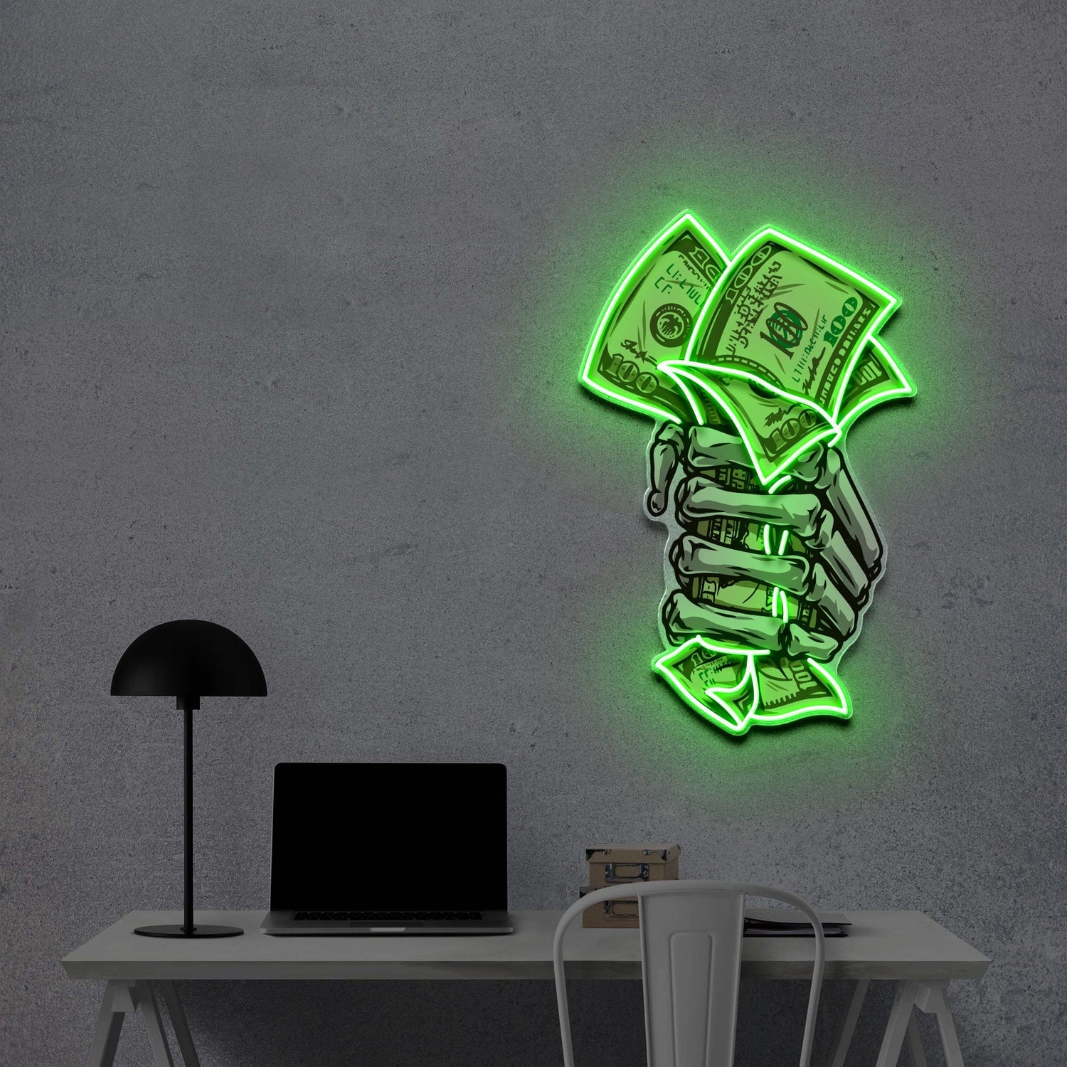 "Take my Money" Neon x Acrylic Artwork